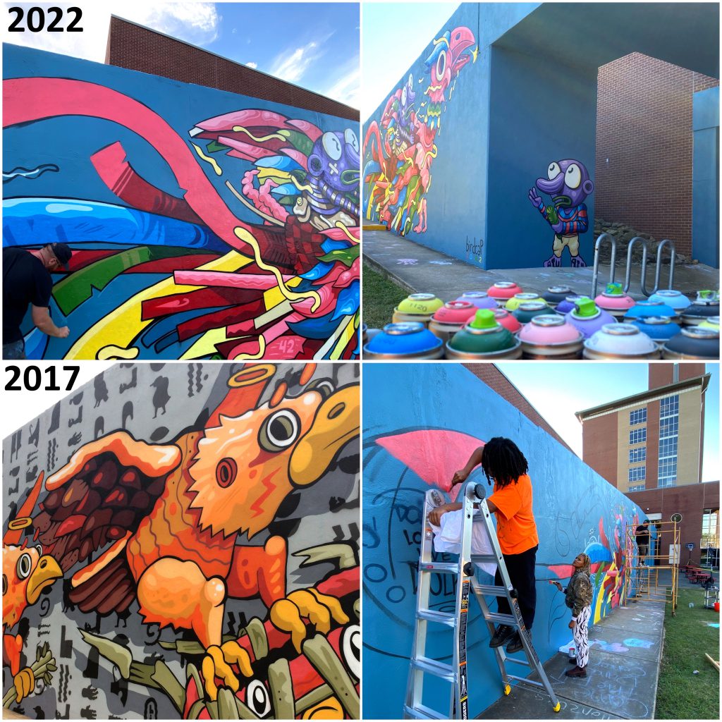 MSA Campus Welcomes New Mural by Michael Roy (Birdcap) | Mississippi ...