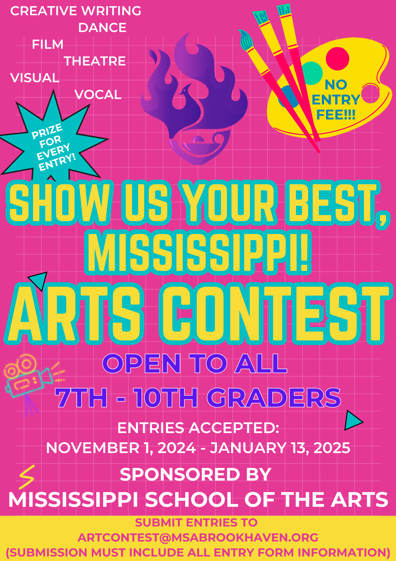 Show Us Your Best, Mississippi! — MSA Art Competition | Mississippi ...